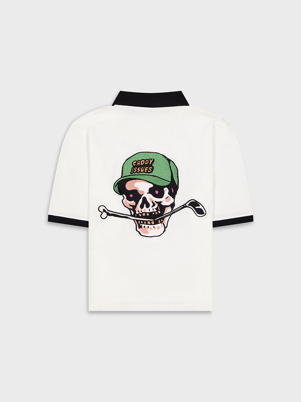 Caddy Issues Polo - White | Billy Bones Club