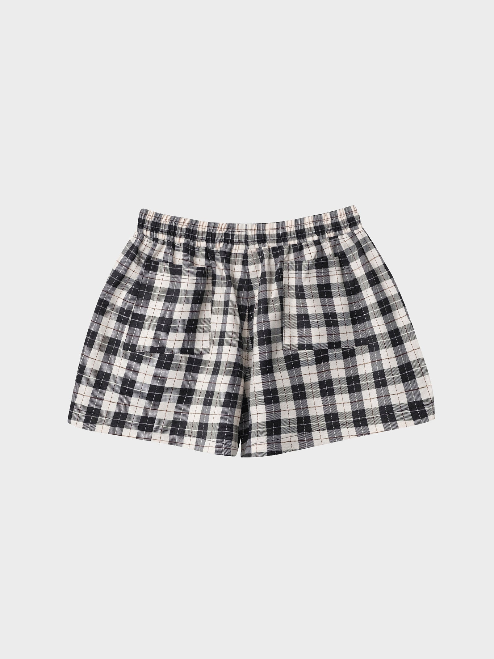 Dead End Check Boxer Shorts - Grey | Billy Bones Club