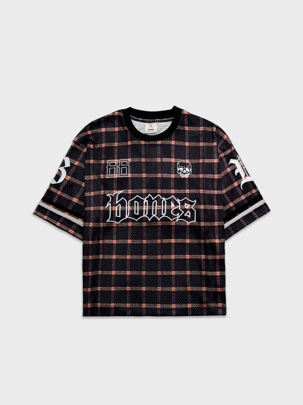 FC Check Jersey - Mesh Black | Billy Bones Club