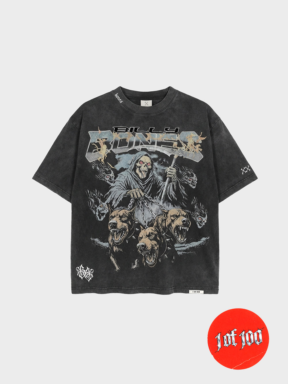 Till The End : Legacy Tee - Vintage Black | Billy Bones Club